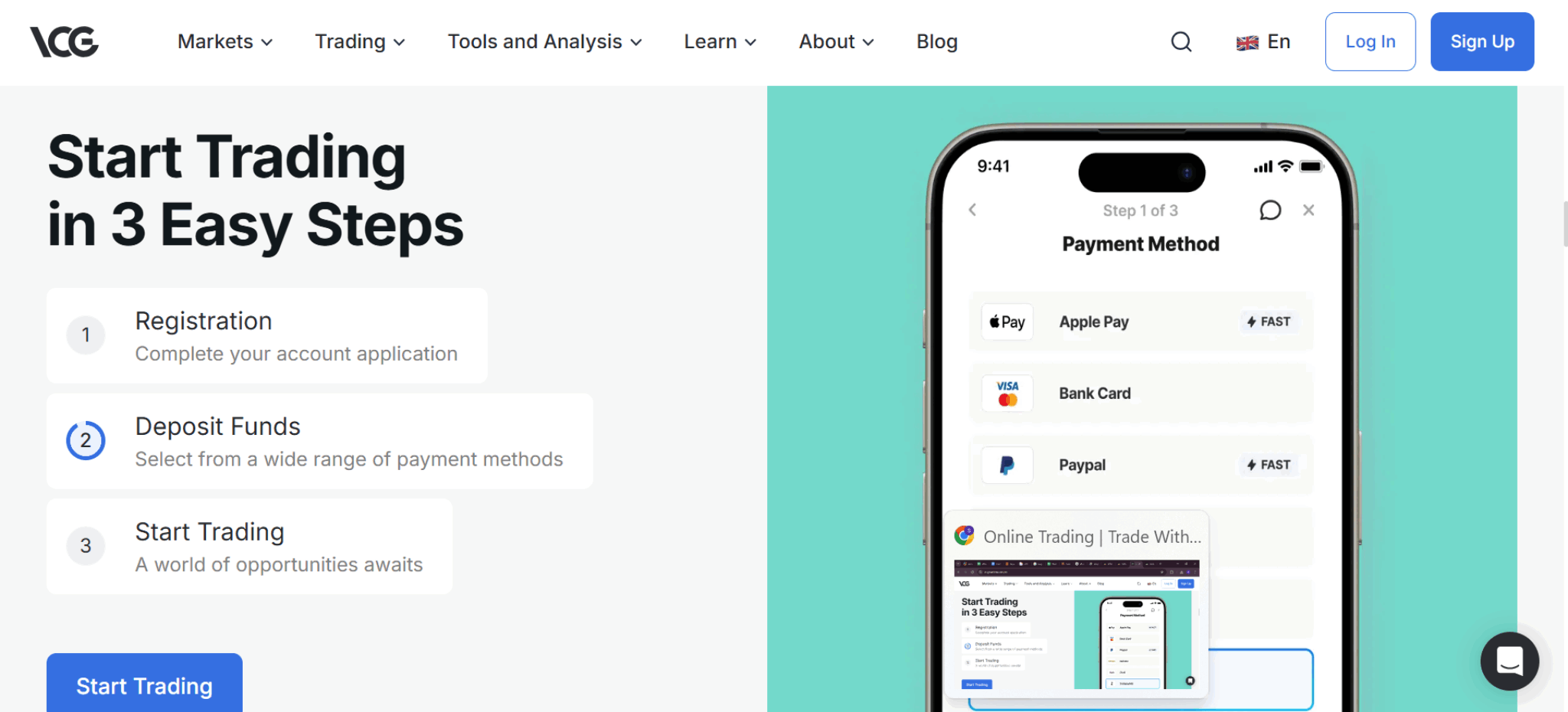 VCG Markets Review – Trusted Broker with MT5 Platform