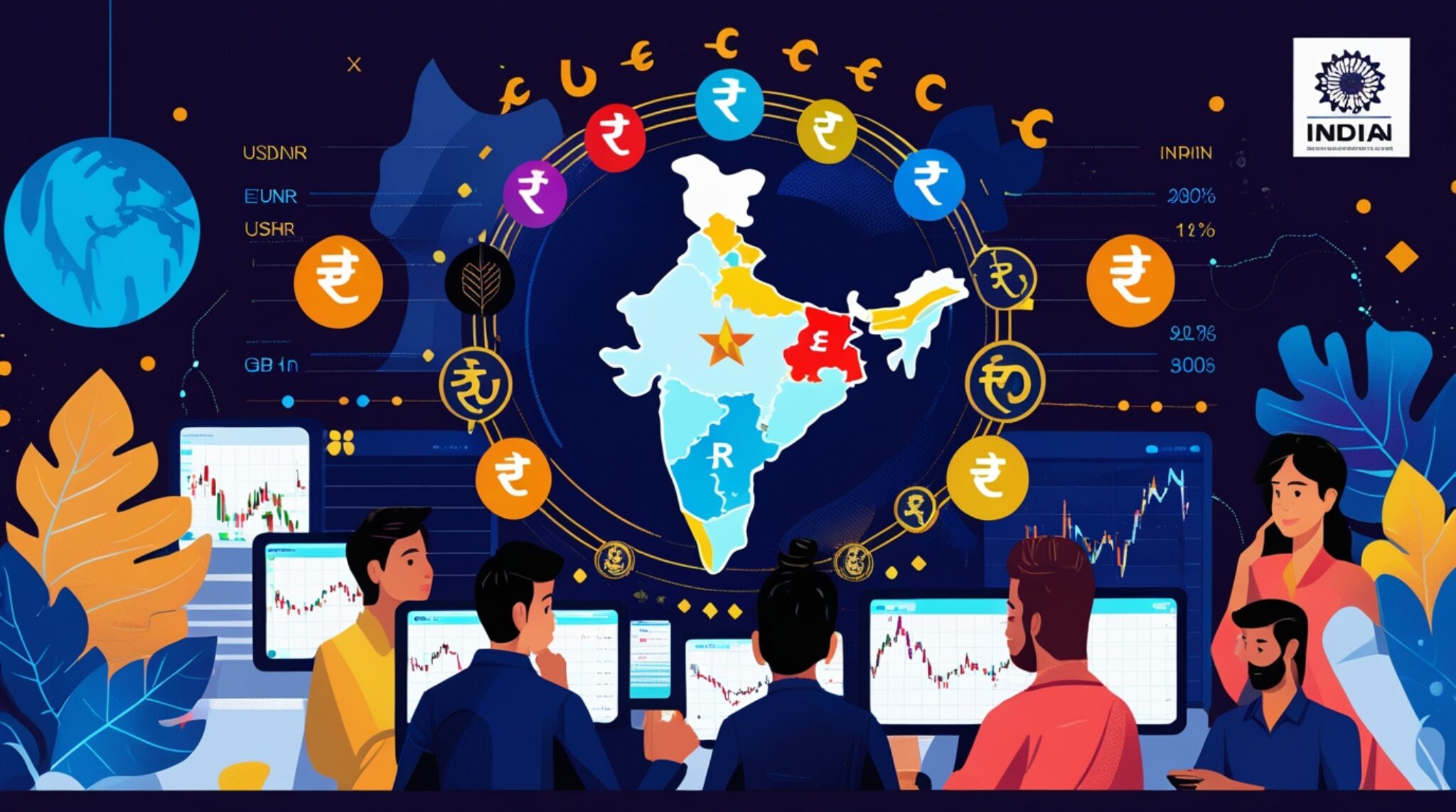 Most Traded Forex Pairs in India: USD/INR, EUR/INR & More